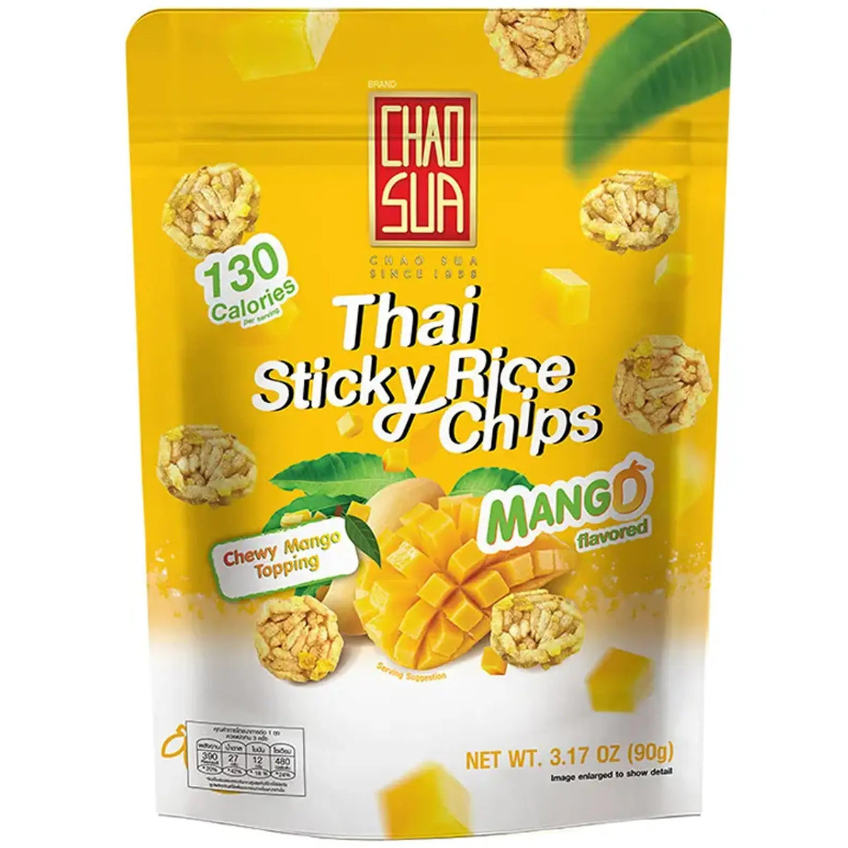 Chao Sua Rice Chips Mini - Mango Flavour 60g – Only Filipino