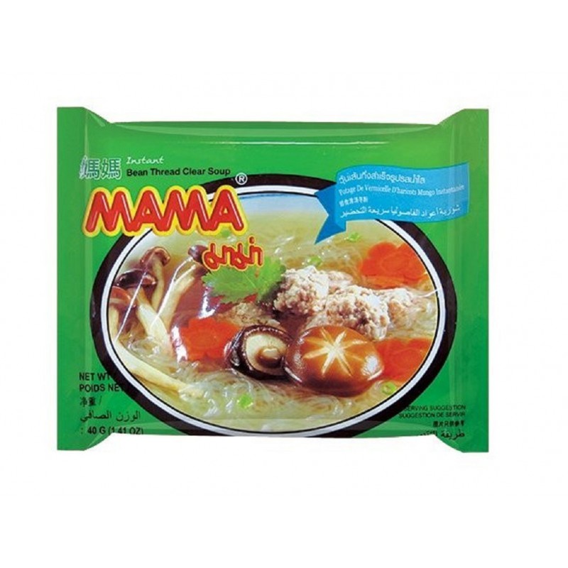 Mama Mung Bean Vermicelli with Clear Soup 40g – Only Filipino