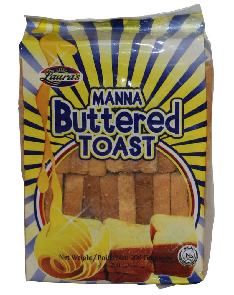 Laura's Manna Buttered Toast 200g – Only Filipino
